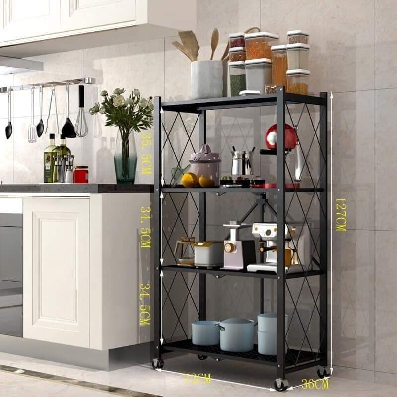 Metal Movable rack, Furniture & Home Living, Furniture, Shelves ...
