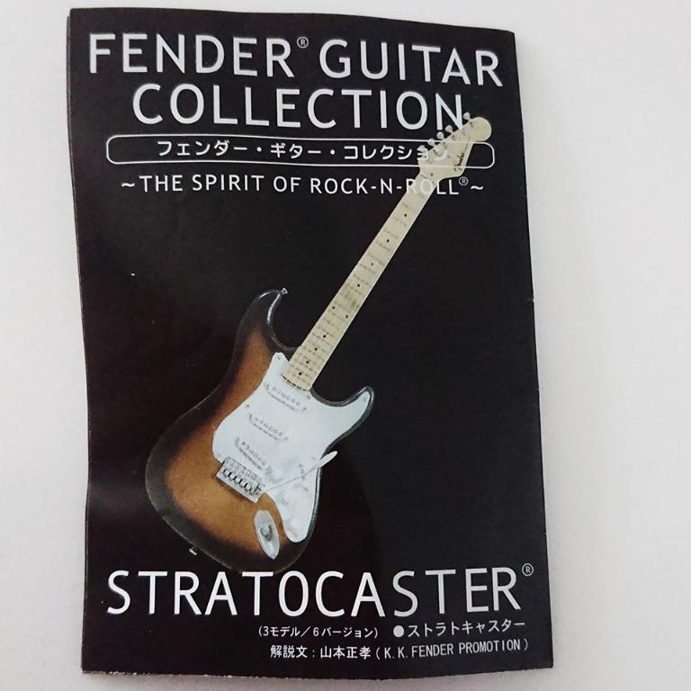 Miniature Fender Guitar Collection - Stratocaster, Hobbies & Toys, Toys ...