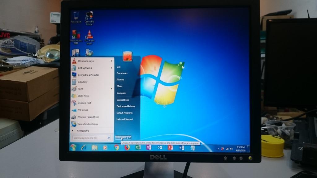 Monitor DELL LCD 17" E177FPb, Computers & Tech, Parts & Accessories ...