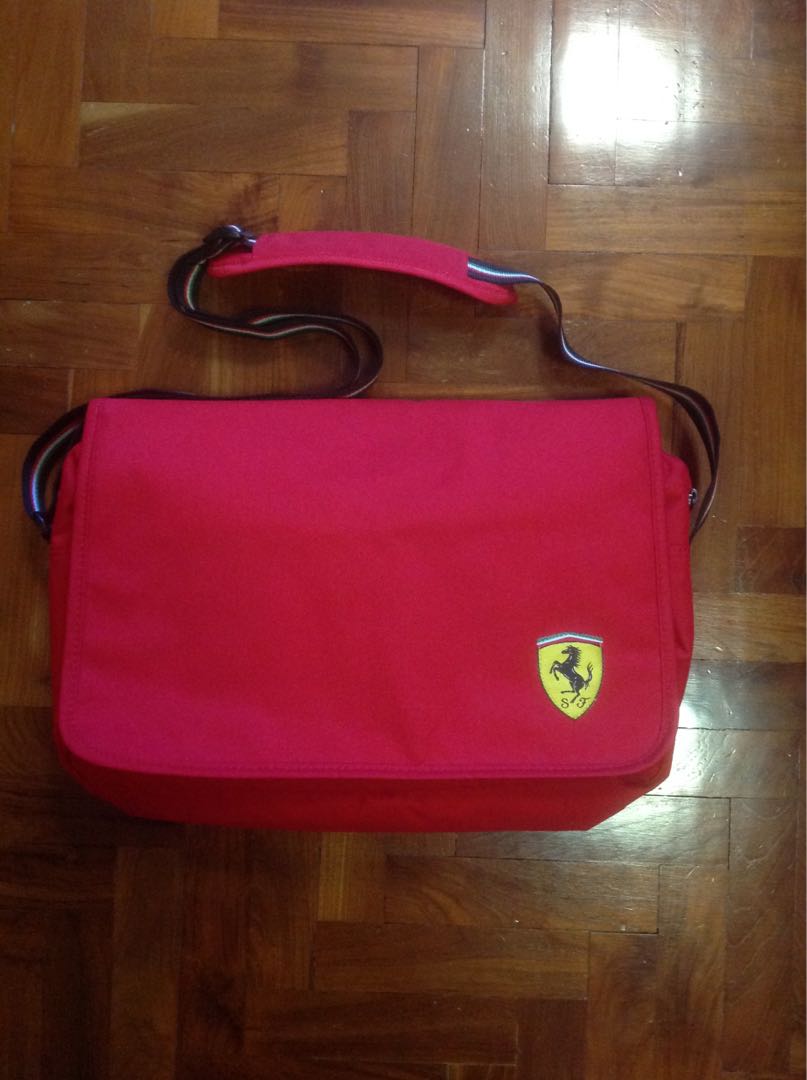 New & Genuine Ferrari Messenger Bag, Luxury, Bags & Wallets on Carousell