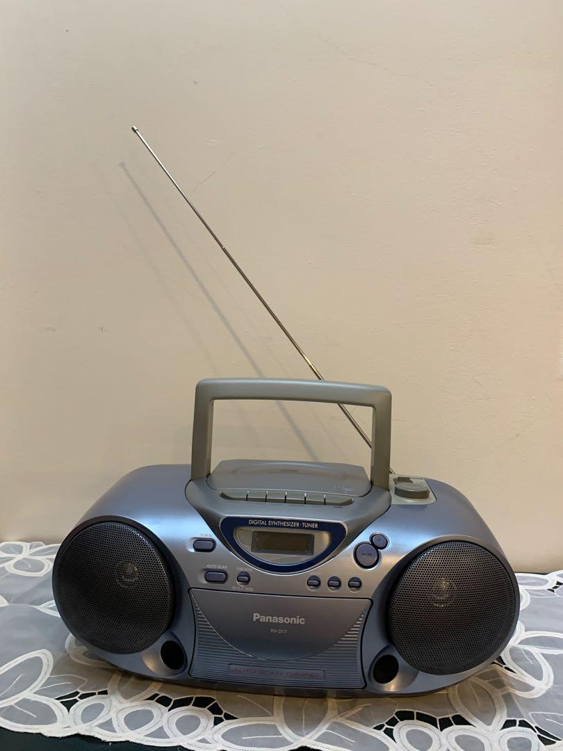 NOSTALGIC Panasonic RX-D17 Portable Stereo CD System with Radio ...