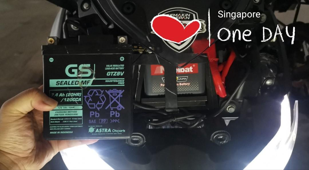 Novelbat Lithium NLFP-7L Batt Battery For Xmax 300 / 250, Motorcycles ...