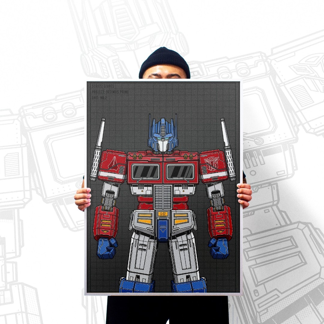 OPTIMUS PRIME POSTER, Hobbies & Toys, Toys & Games on Carousell