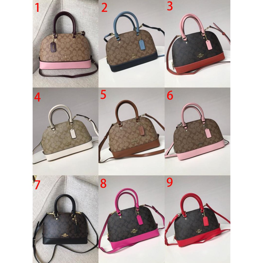 Original Coach 27583 Sierra Satchel Signature PVC Handbag Wo, Luxury ...