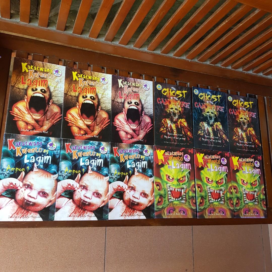 PINOY HORROR BOOKS KAKATWANG KWENTO NG LAGIM, Hobbies & Toys, Books ...