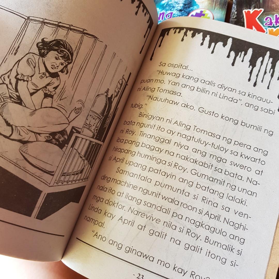 PINOY HORROR BOOKS KAKATWANG KWENTO NG LAGIM, Hobbies & Toys, Books ...