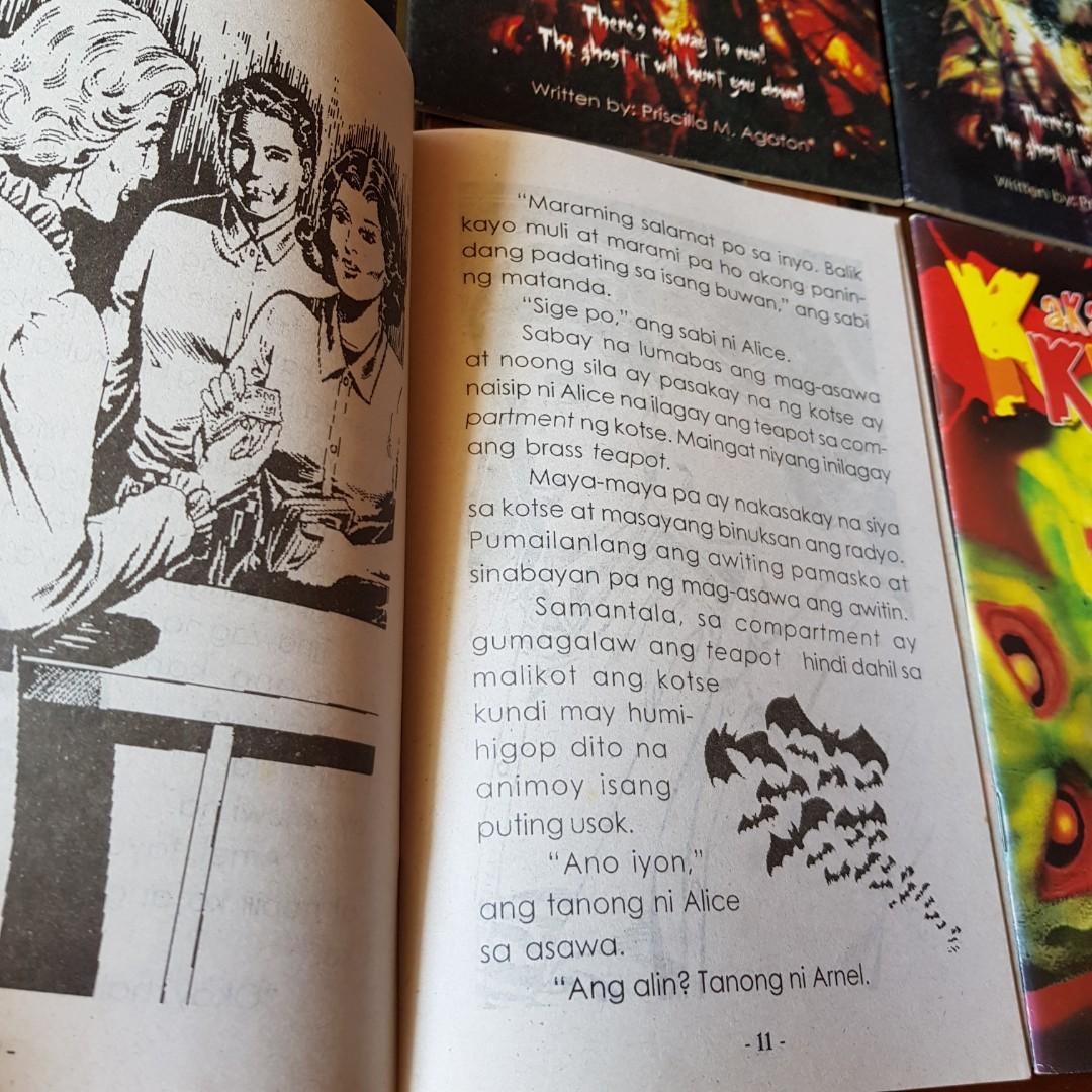 PINOY HORROR BOOKS KAKATWANG KWENTO NG LAGIM, Hobbies & Toys, Books ...