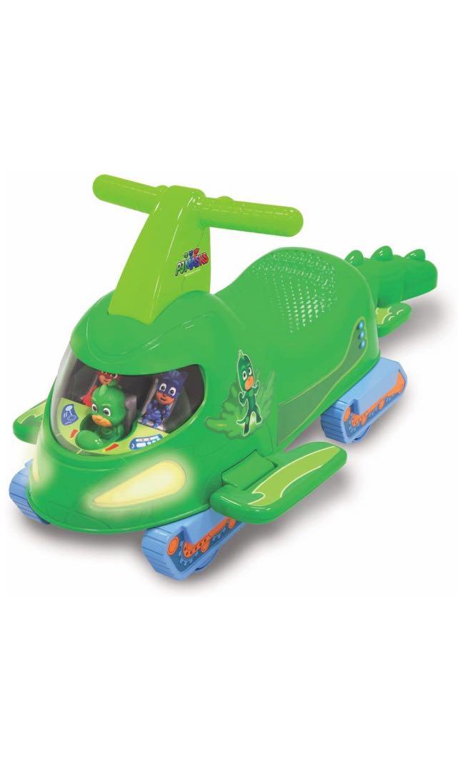 PJ Masks Deluxe Gekko Mobile Ride-on Vehicle car green gecko, Babies ...