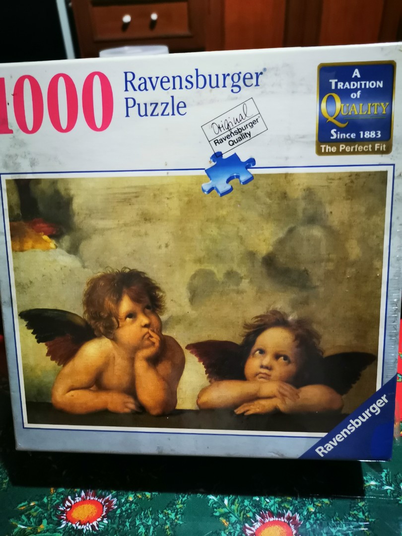 Ravensburger Raffaello cherubs 1000 pc, Hobbies & Toys, Toys & Games on ...