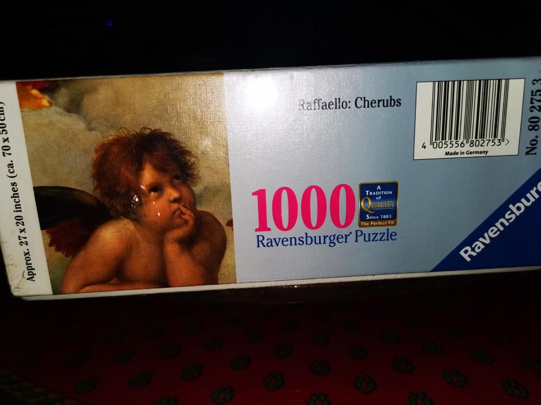 Ravensburger Raffaello cherubs 1000 pc, Hobbies & Toys, Toys & Games on ...