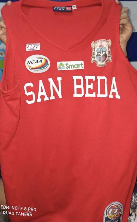San Beda Jersey, Men's Fashion, Activewear on Carousell