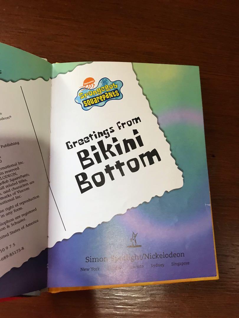 Sponge Bob Greetings from Bikini Bottom, Hobbies & Toys, Books ...