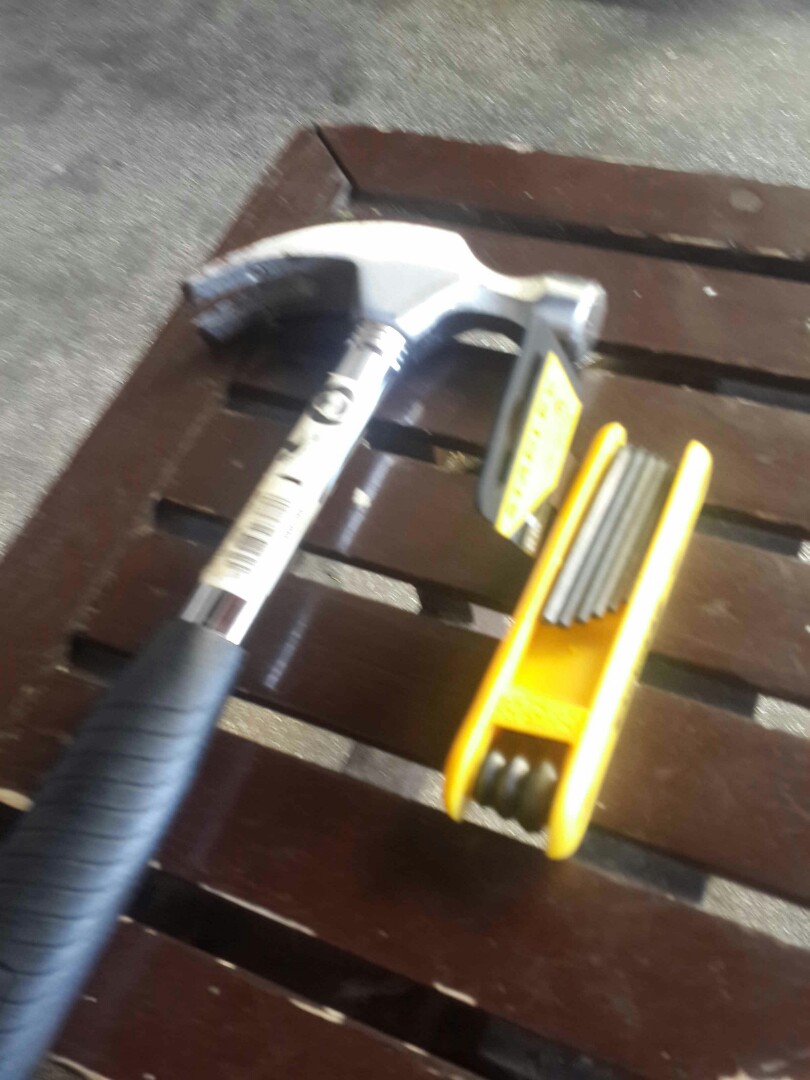 Stanley hammer and allen hex key, Furniture & Home Living, Home ...