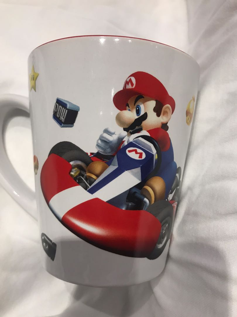 super mario mug, Hobbies & Toys, Toys & Games on Carousell