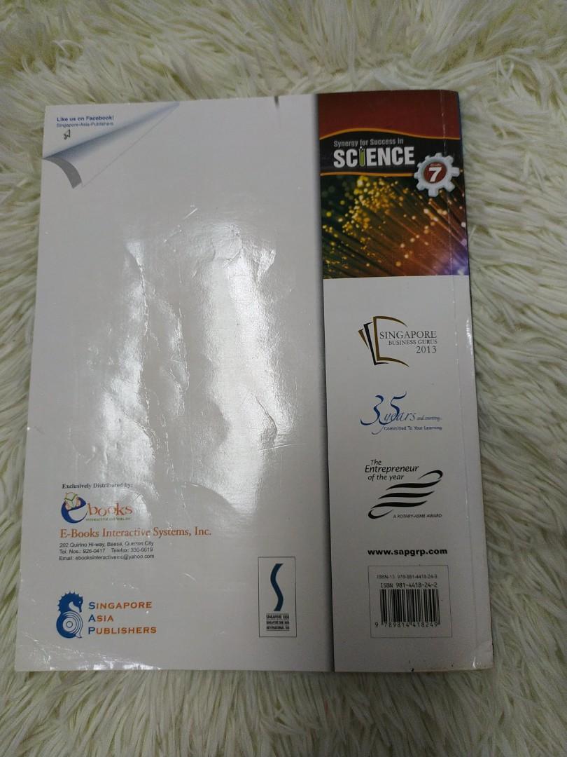 Synergy for success in Science grade 7, Hobbies & Toys, Books ...