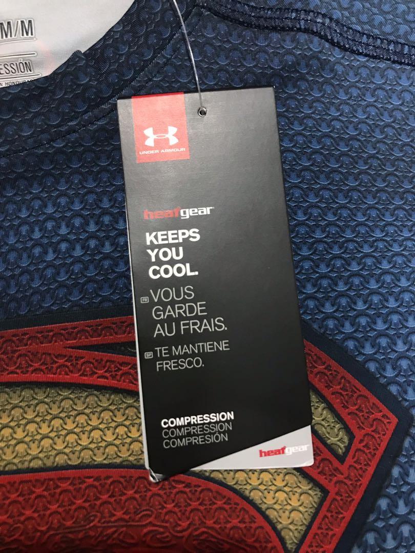 Under Armour Superman Compression Shirt, Men's Fashion, Activewear on ...