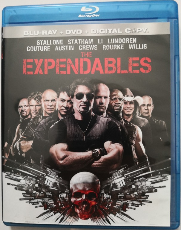 [USA Blu-ray, Digital] The Expendables, Music & Media, CDs, DVDs ...