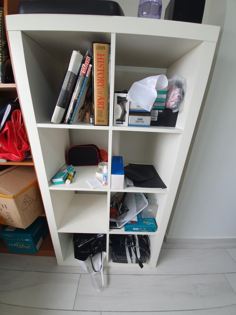 Used Ikea Book Shelf (items not included), Furniture & Home Living ...