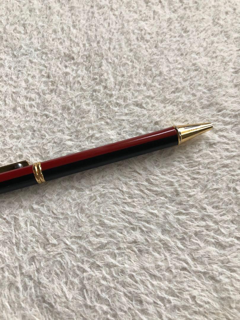 AVAILABLE! Vintage Guy Laroche Pen - black, red & gold, Women's Fashion ...
