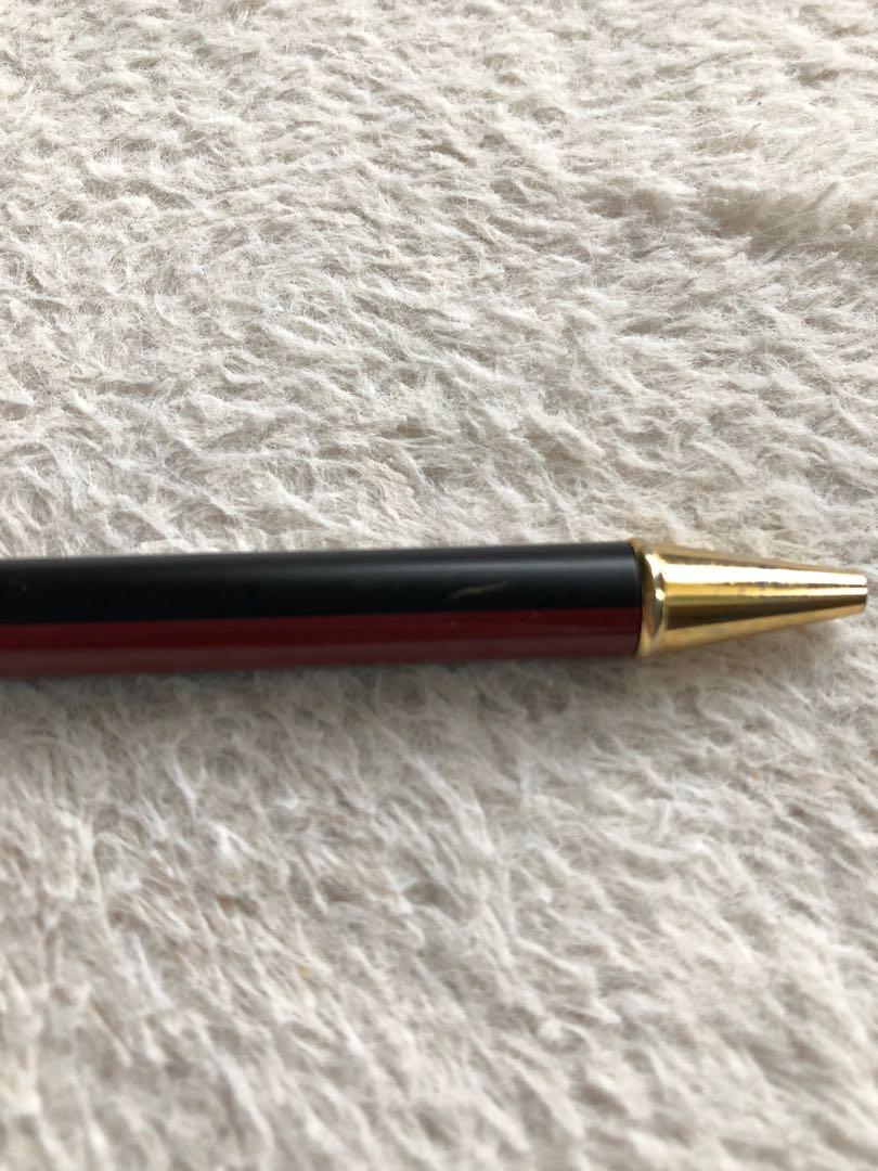 AVAILABLE! Vintage Guy Laroche Pen - black, red & gold, Women's Fashion ...