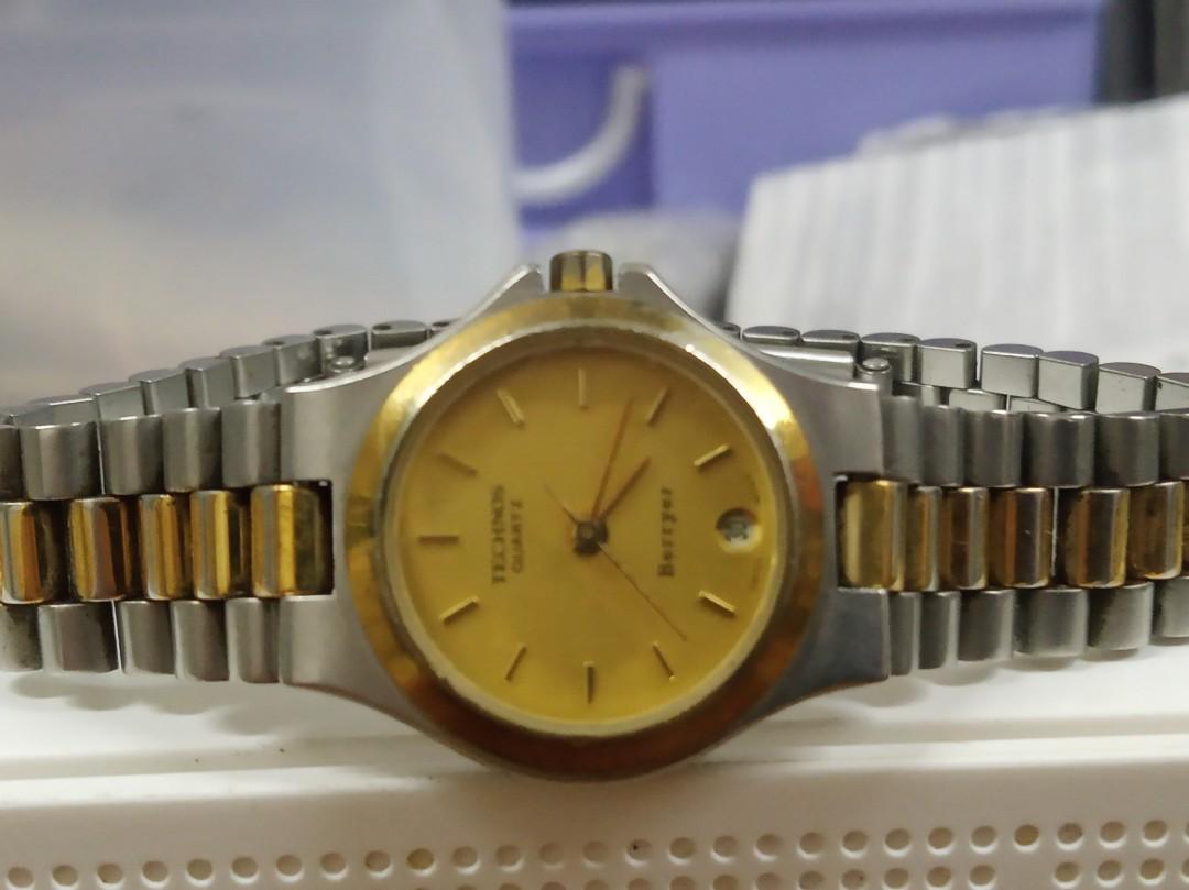 Vintage Technos swiss lady watch, Women's Fashion, Watches ...