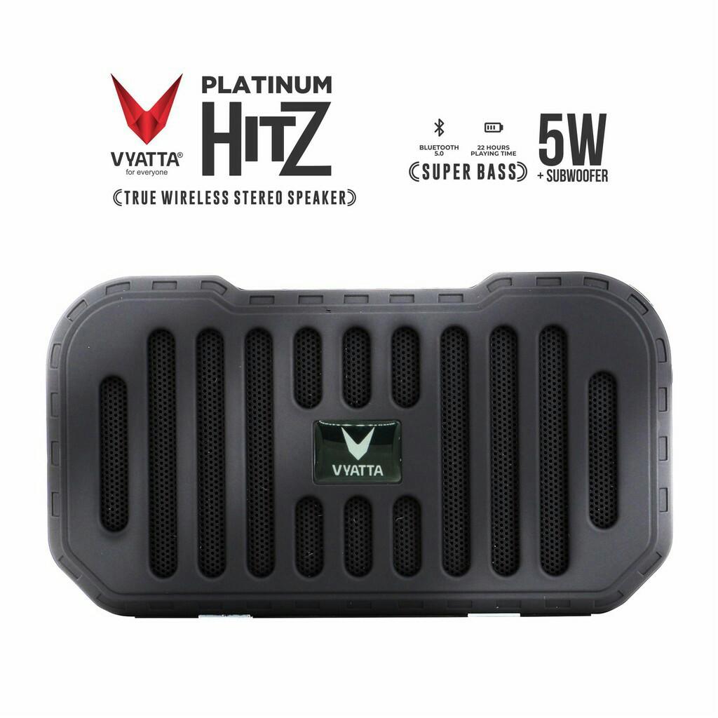 VYATTA Platinum Hitz TWS Speaker - Stereo, Bluetooth, USB/TF-MEGA BASS ...