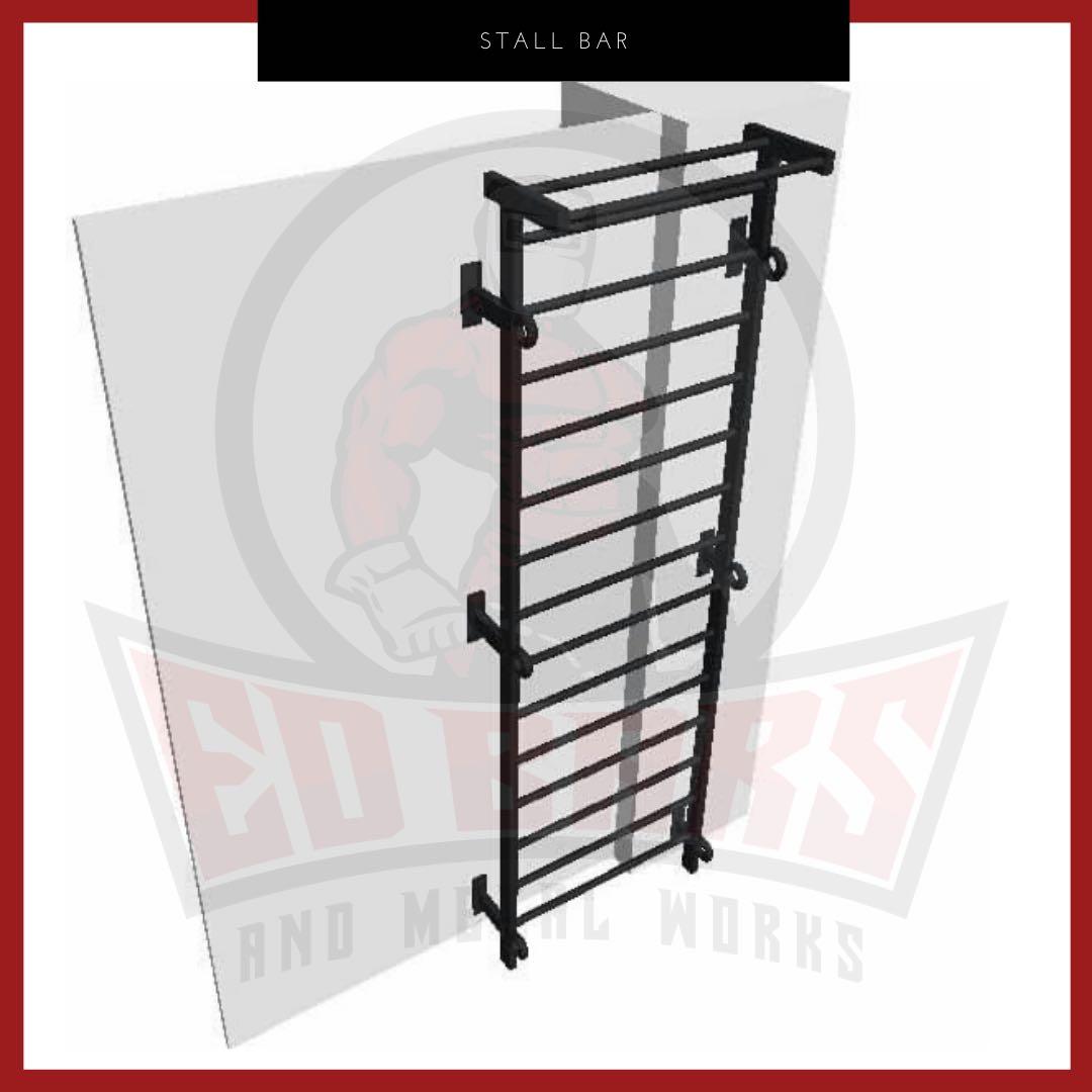 Wall mounted stall bar, Sports Equipment, Other Sports Equipment and ...
