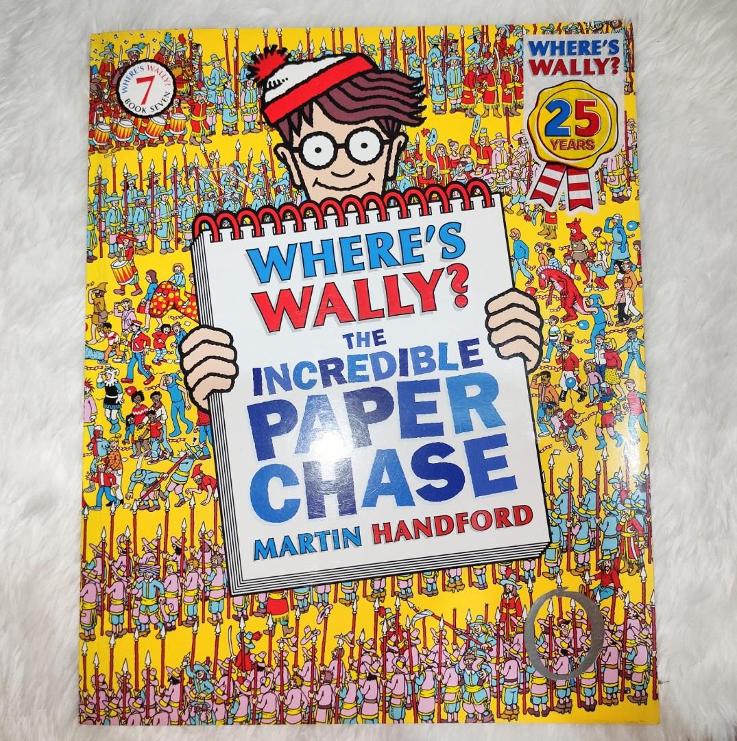 Where's Wally? The Incredible Paper Chase, Hobbies & Toys, Books ...