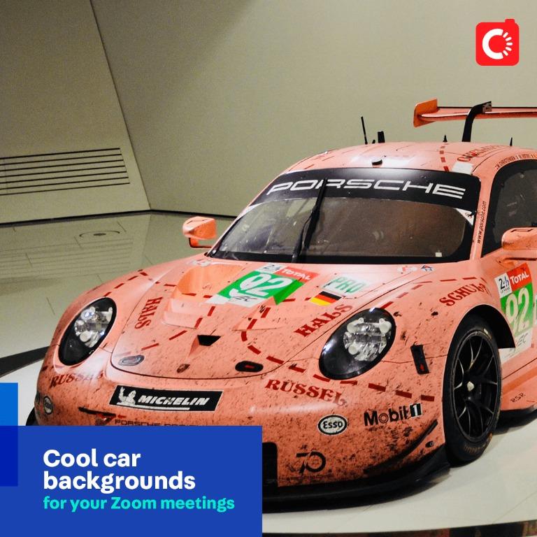Zoom Background - Porsche, Community on Carousell