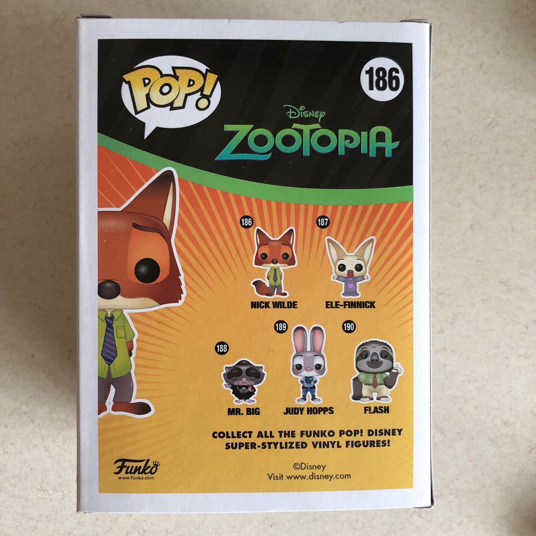 Funko Pop Nick Wilde Disney Zootopia, Hobbies & Toys, Toys & Games on ...