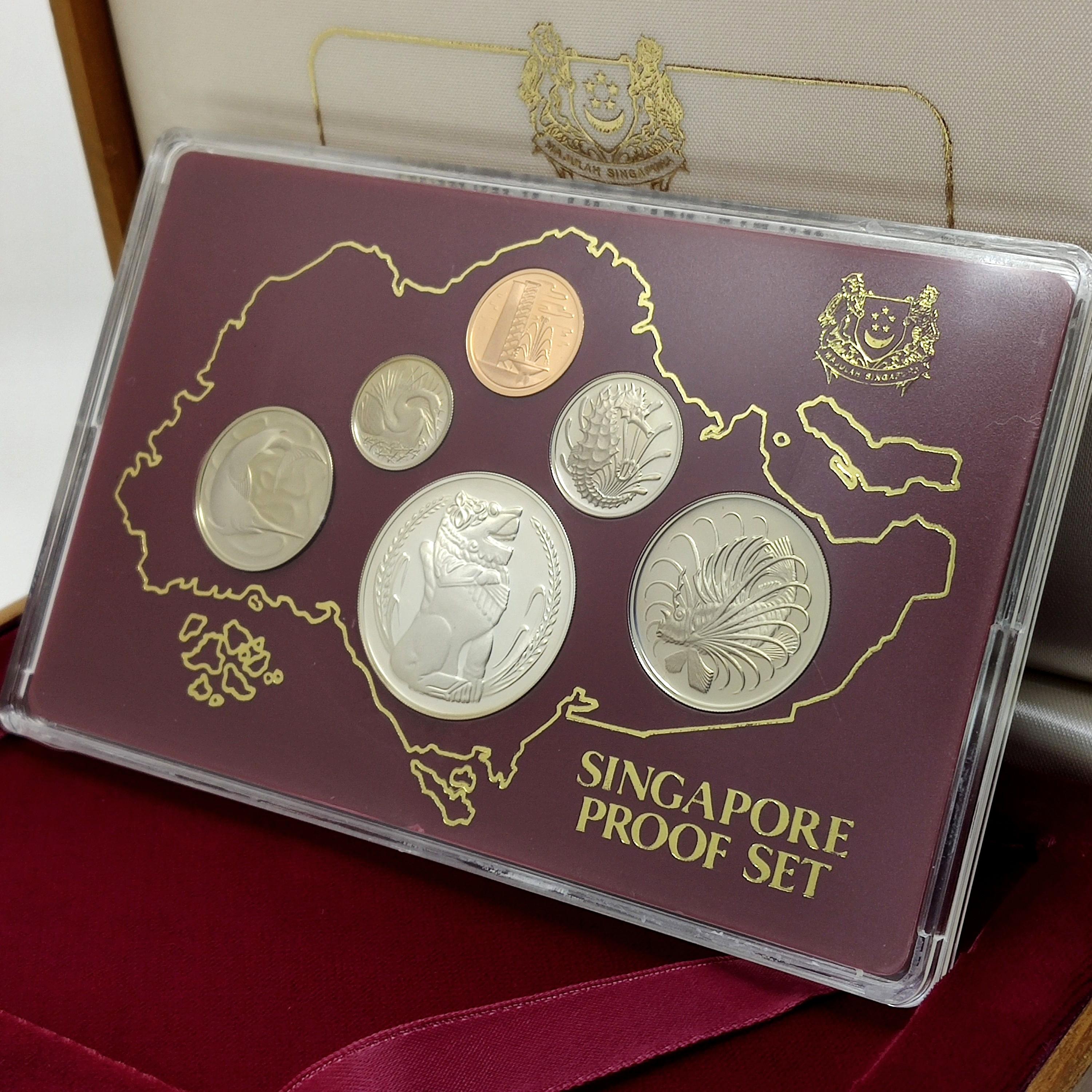 1982 Sterling Silver Proof Coin Set, Hobbies & Toys, Memorabilia ...