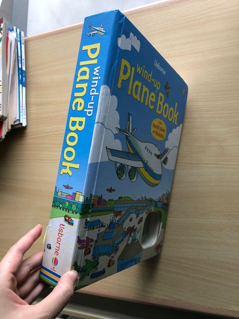 Usborne wind up plane book, Hobbies & Toys, Books & Magazines, Children ...