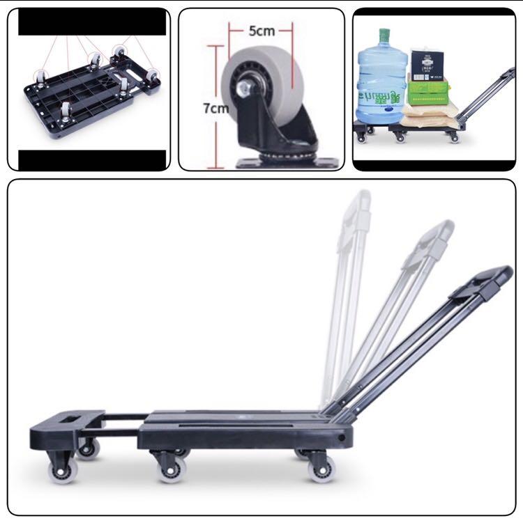 New model 6-Wheels PREMIUM Trolley-200kg weight, Furniture & Home ...