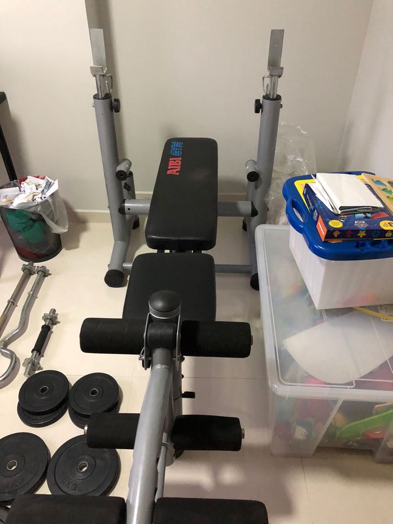 Aibi B1001 bench, Sports Equipment, Exercise & Fitness, Cardio ...
