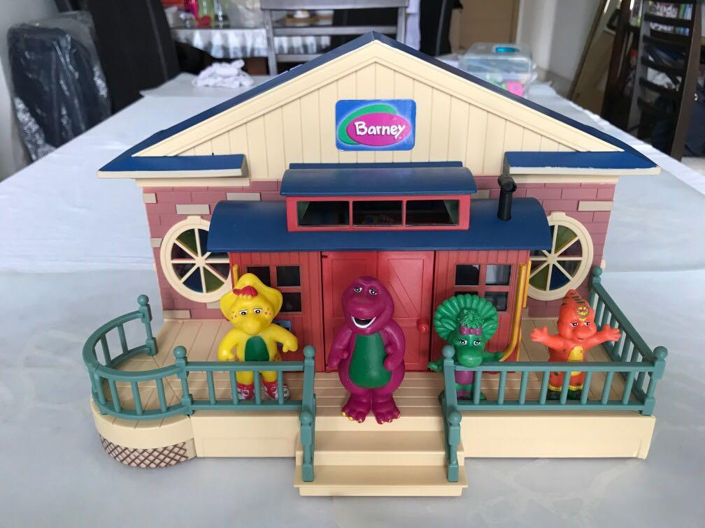 Barney And Friends Folding HOUSE Train Station LYONS, 49% OFF
