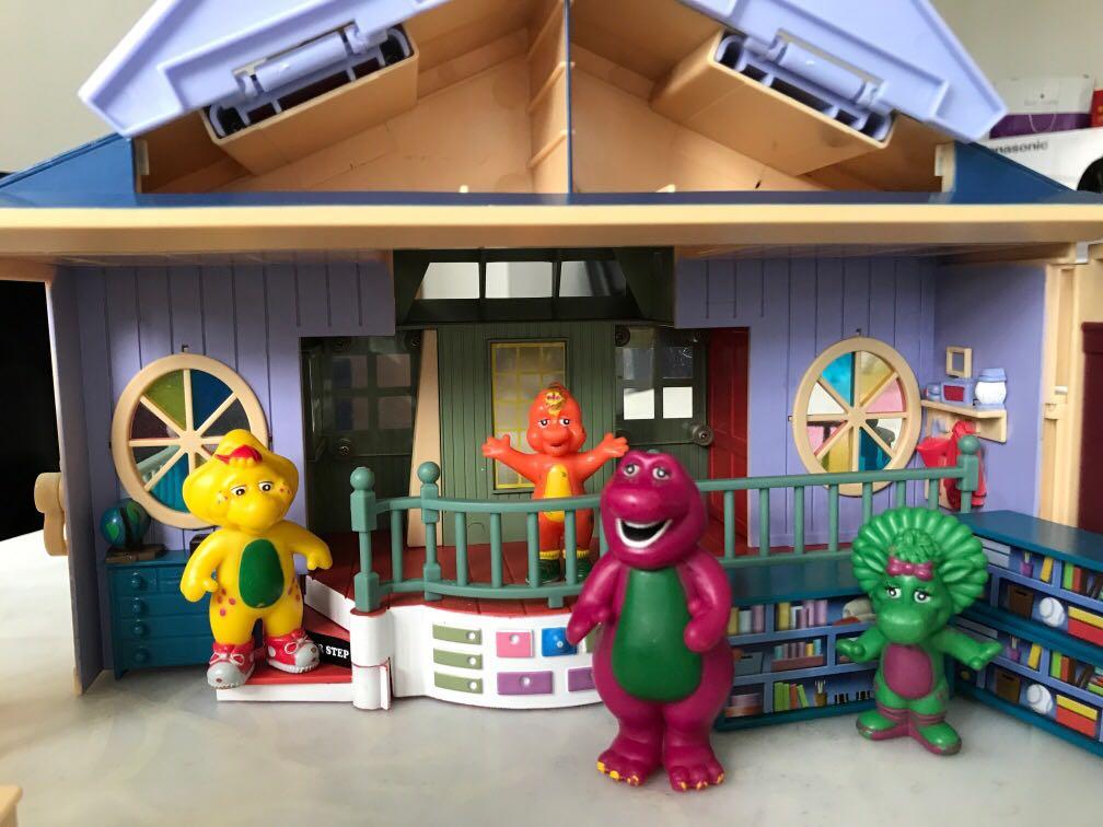 Barney And Friends Folding HOUSE Train Station LYONS, 49% OFF