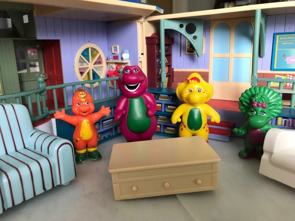 Barney And Friends Folding HOUSE Train Station LYONS, 49% OFF