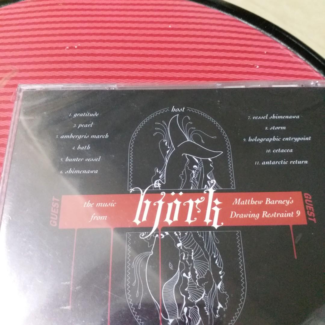 BJORK The Music From Matthew Barney's Drawing Restraint 9 港版 CD 全新未拆 ...