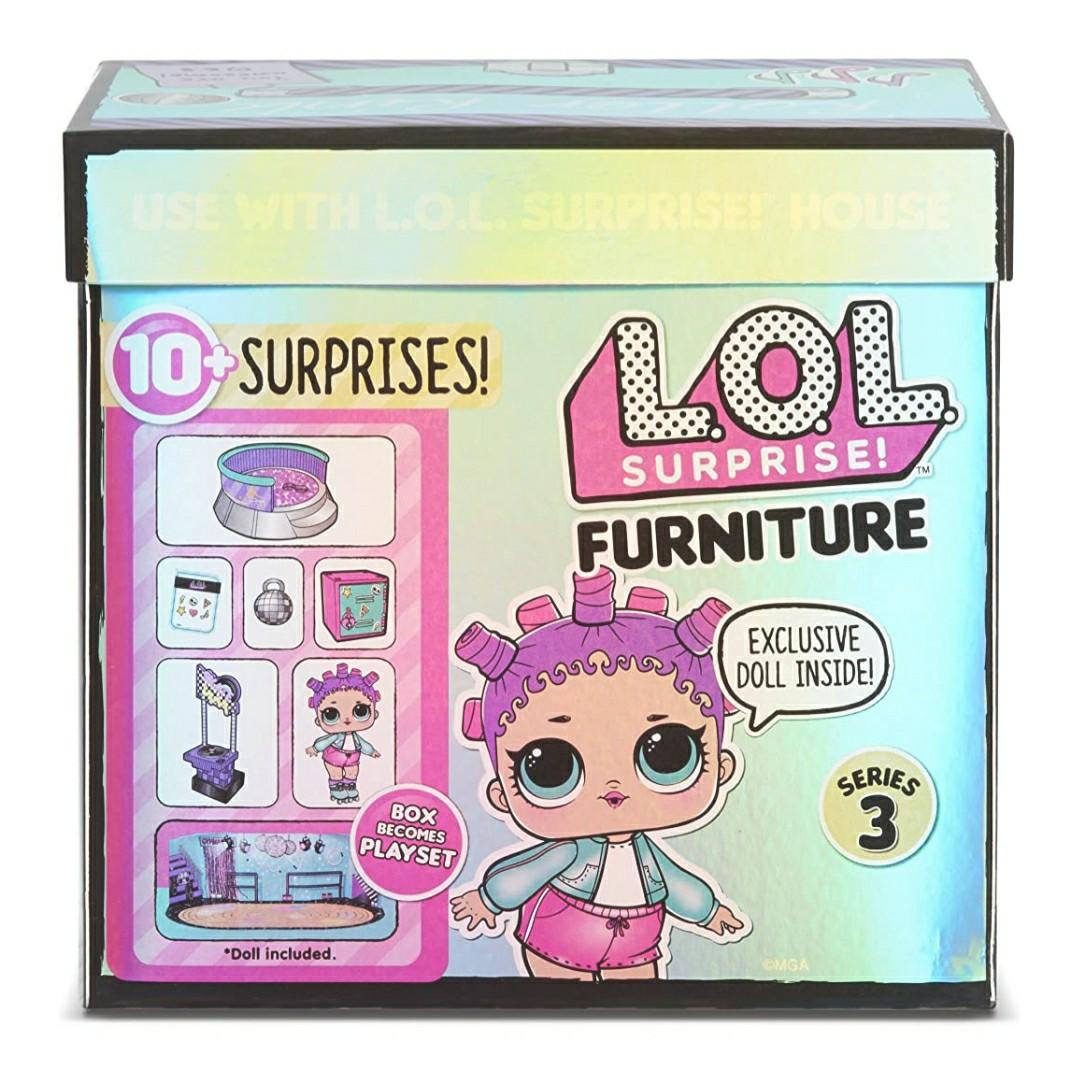 BN Authentic L.O.L. Surprise! Furniture Roller Rink with Roller Sk8er ...