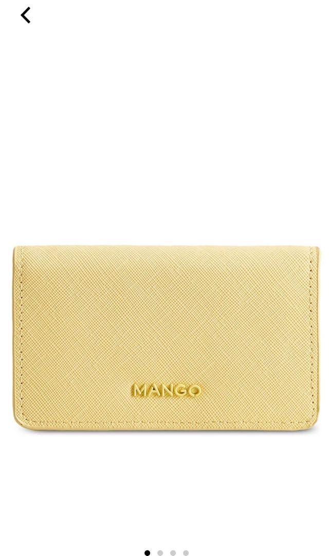 {Cammy Finds} Mango Snap Wallet in Yellow, Women's Fashion, Bags ...