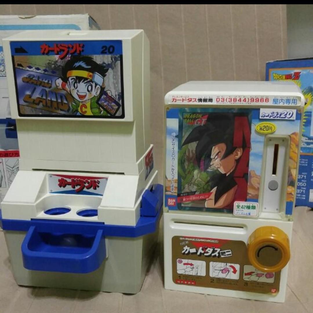 Card Land Dispenser Carddass machine for Dragonball, Hobbies & Toys ...