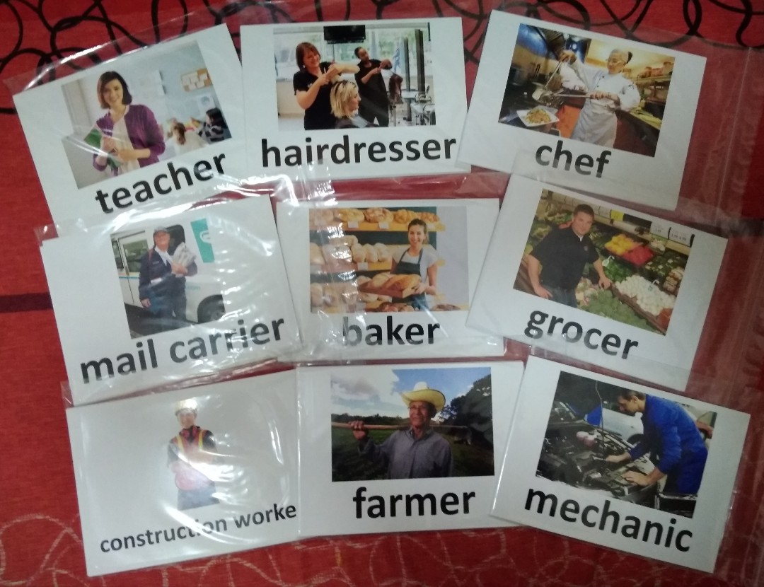 Community helpers flashcards, Hobbies & Toys, Books & Magazines ...