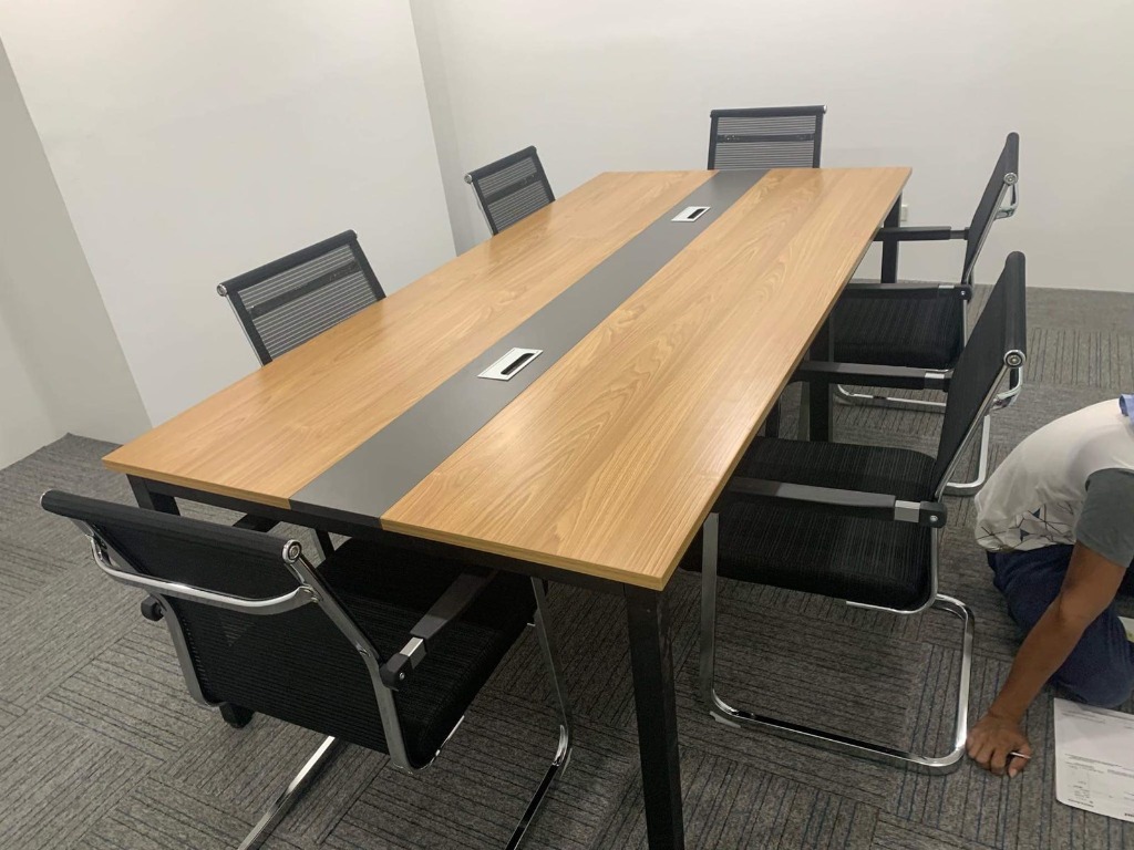 Conference Table ( 6-8 Seater ), Furniture & Home Living, Office ...