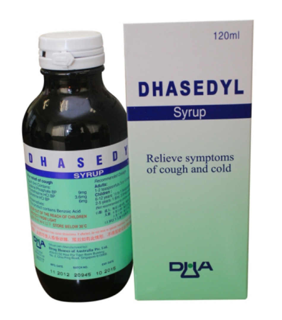 Dhasedyl Syrup, Beauty & Personal Care, Foot Care on Carousell