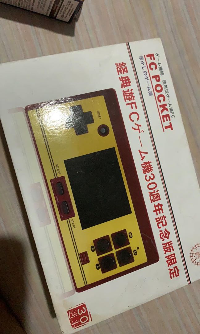 Family Computer Pocket (FC POCKET) Gold Red, Hobbies & Toys, Toys ...