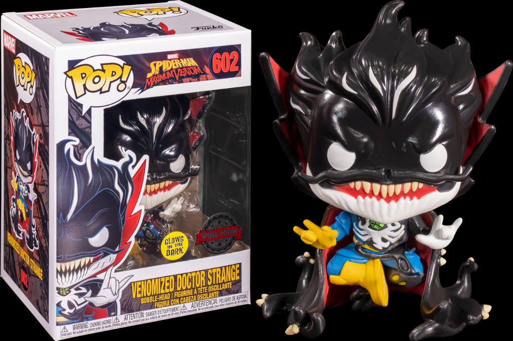 Funko POP! Venomized Dr Strange (Glow in the dark) Vinyl Figure ...