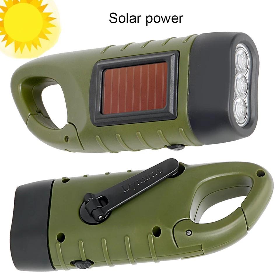 Hand held solar torch light, Everything Else on Carousell