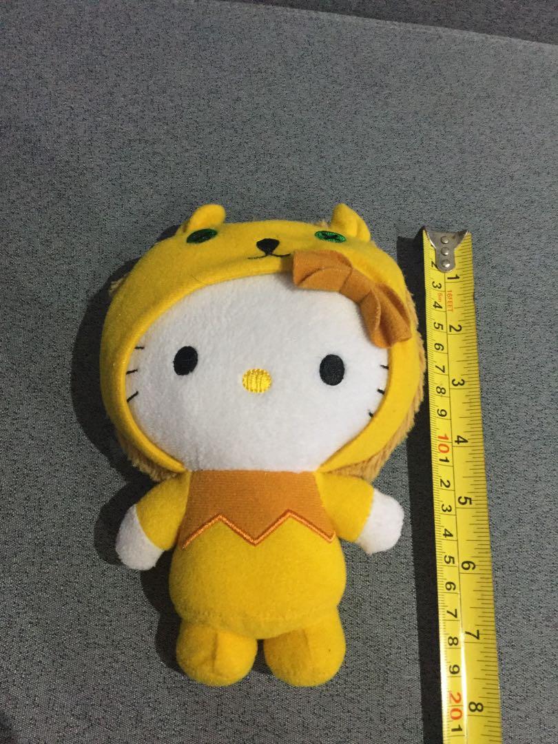 Hello kitty lion plush toy, Hobbies & Toys, Toys & Games on Carousell