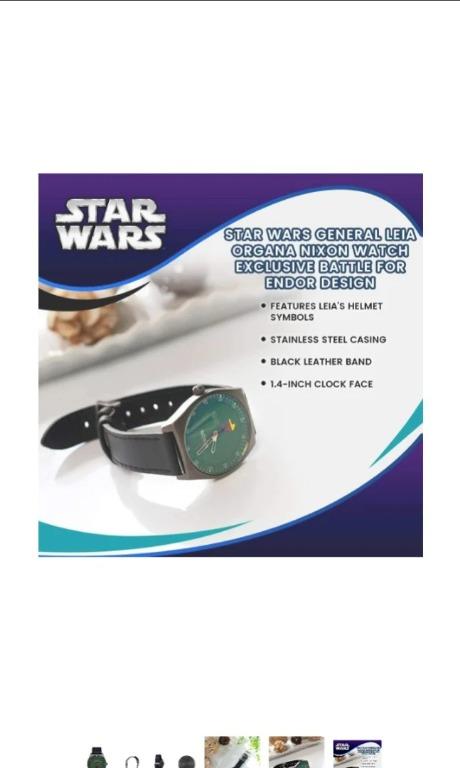 (HOT) ThinkGeek, Inc. Star Wars General Leia Organa Nixon Watch ...