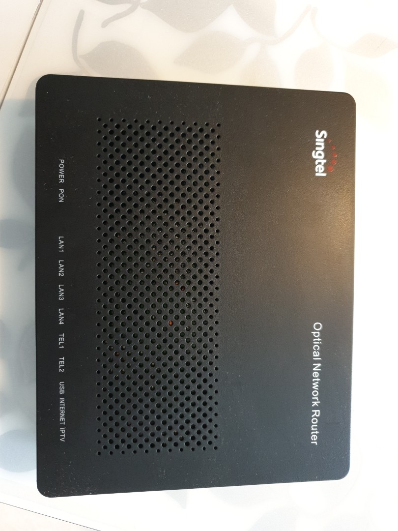 Huawei Singtel Optical Network Router, Computers & Tech, Parts ...